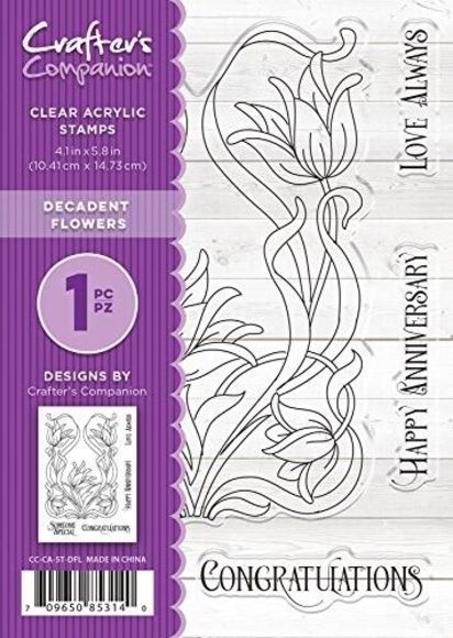 Crafter'S Companion | Office | Crafters Companion A6 Clear Decadent ...